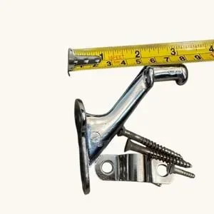 Other | Vtg Chrome Handrail Bracket Heavy Duty Stair Rail Wall Mount ...